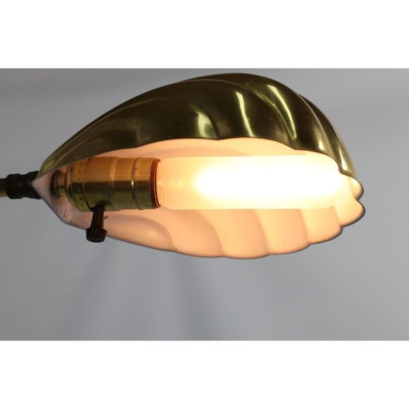 Vintage | Accents | Vtg 7s Mid Century Modern Mcm Brass Clam Shell ...